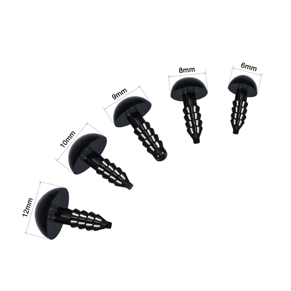 Click here for Unbranded 100pcs 6-12mm Color Plastic Safety Eyes... prices