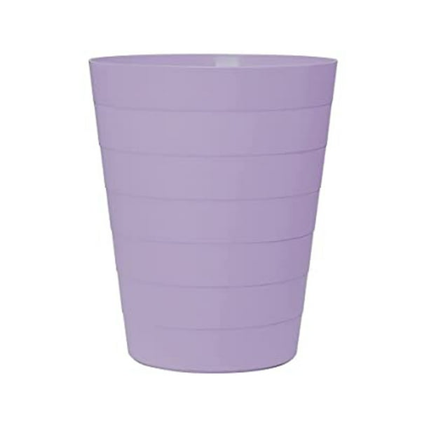 VOGRYE Slim Round Plastic Small Trash Can Wastebasket 1.5Gallons ... VOGRYE Slim Round Plastic Small Trash Can Wastebasket 1.5Gallons ...