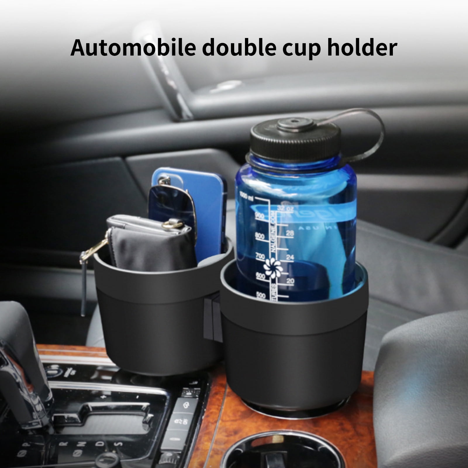 Hesroicy Water Cup Holder Dual Supports Extendable Base Easy to Install ...