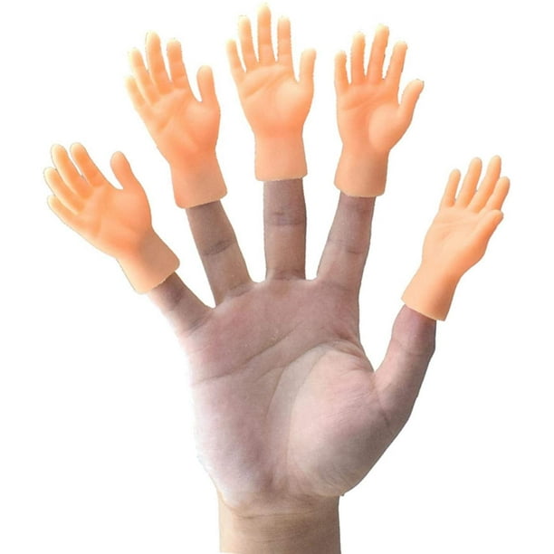 Finger Hands Mini Finger Rubber Puppets Original Finger Hands Toys ...