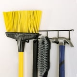 Hyper Tough Steel Multi-Hook Rack, Screw Mounted, Black Powder Coated ...