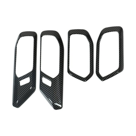 Interior Door Handle Panel, ABS Plastic Inner Door Handle Trims Scratch ...