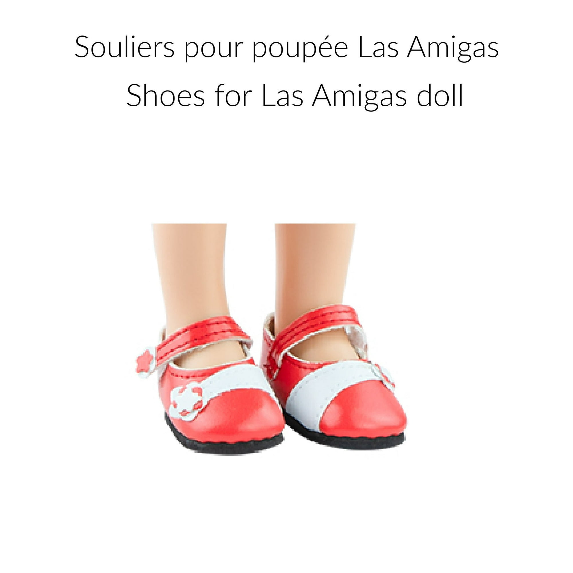 Click here for Las Amigas Doll Shoes - Red - Paola Reina prices