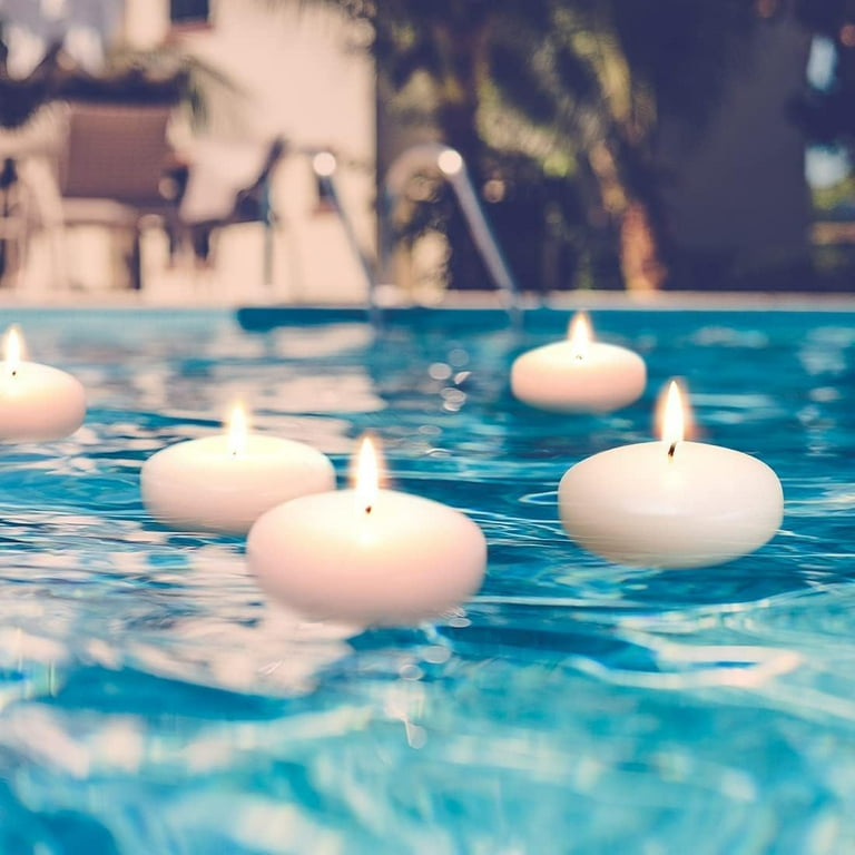 Floating candles for pool store