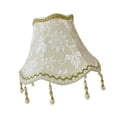 3. Modern Flower Design Fabric Lampshade E27 Wall & Table Light Cover ...