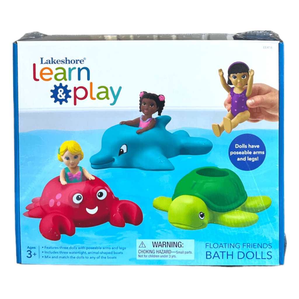 Lakeshore Floating Friends Bath Dolls - Walmart.com