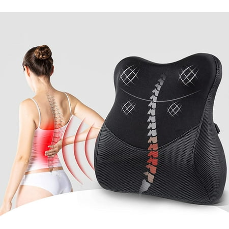 Memory Foam Lumbar Support Cushion, Memory Foam Back Support Cushion ...