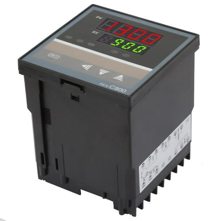 Qiilu Temperature Controller,REX-C900 Relay Output Digital Intelligent ...