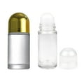 Clear 50Ml Empty Glass Roller Bottle For Essential Oil And Serum ...