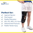 Brace Direct Tri Panel Knee Immobilizer - Advanced Post-Op & Ligament ...