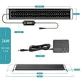 Tawatiler 26W LED Aquarium Light, Full Spectrum, LCD Monitor, 24/7 ...