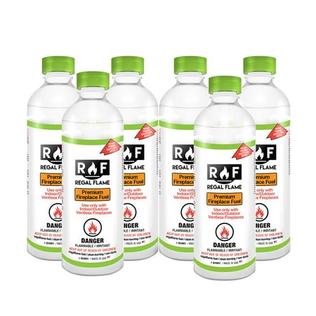 Regal Flame Ultra Pure Ventless Bio Ethanol Fireplace Clean Burning ...