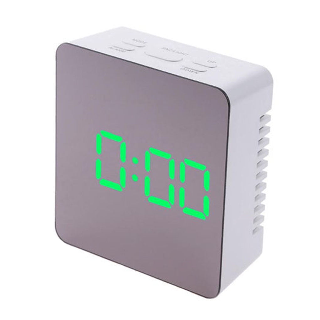 Electronic desktop USB clock Digital LED alarm clock 12H/24H alarm ...