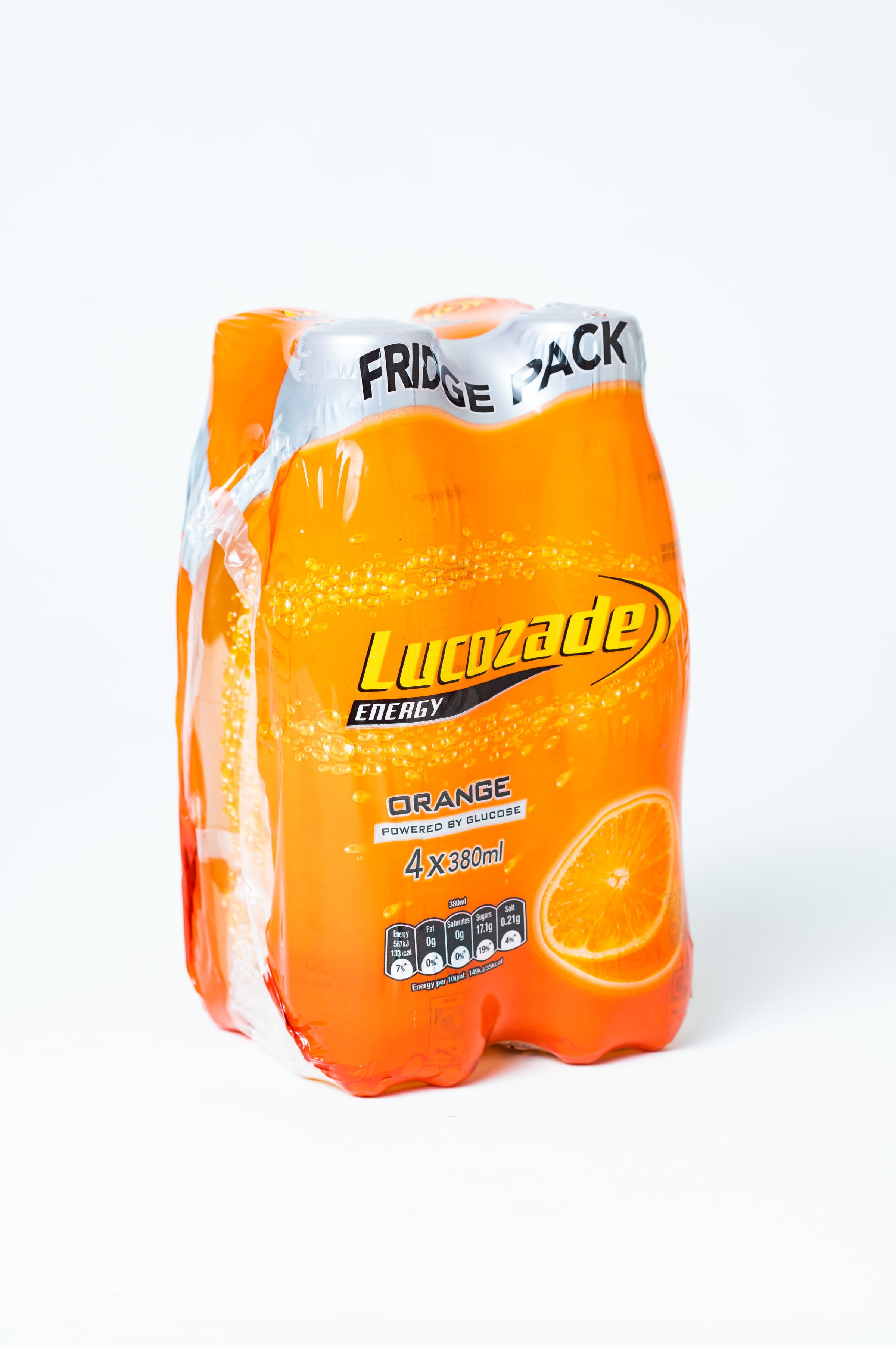 African Delights Lucozade Energy Drink - Original/Orange, 380ml ...