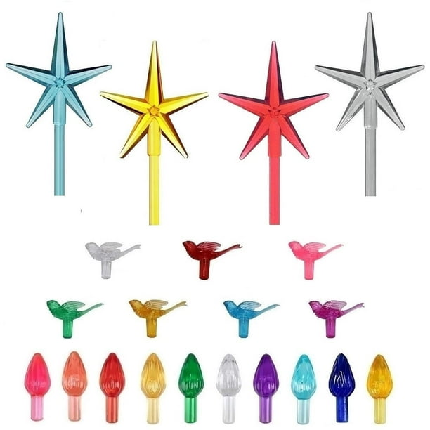 Ceramic Christmas Tree Replacement Lights, Ceramic Tree Bulbs (100 ...