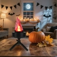 Eurhowing 3D Fake Flame Lamp, Battery Powered Rechargeable Desktop ...