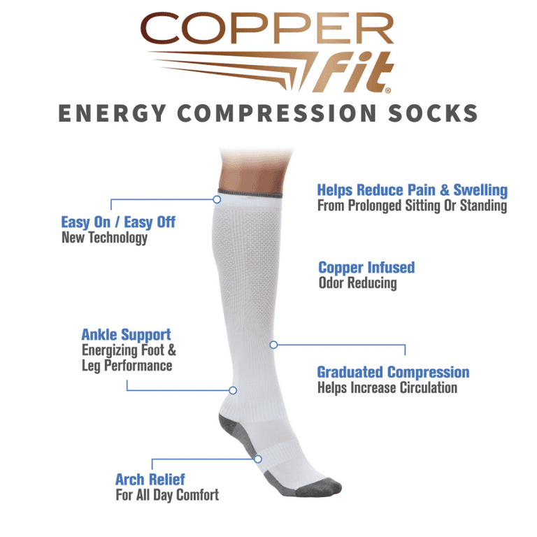 Copper fit socks store