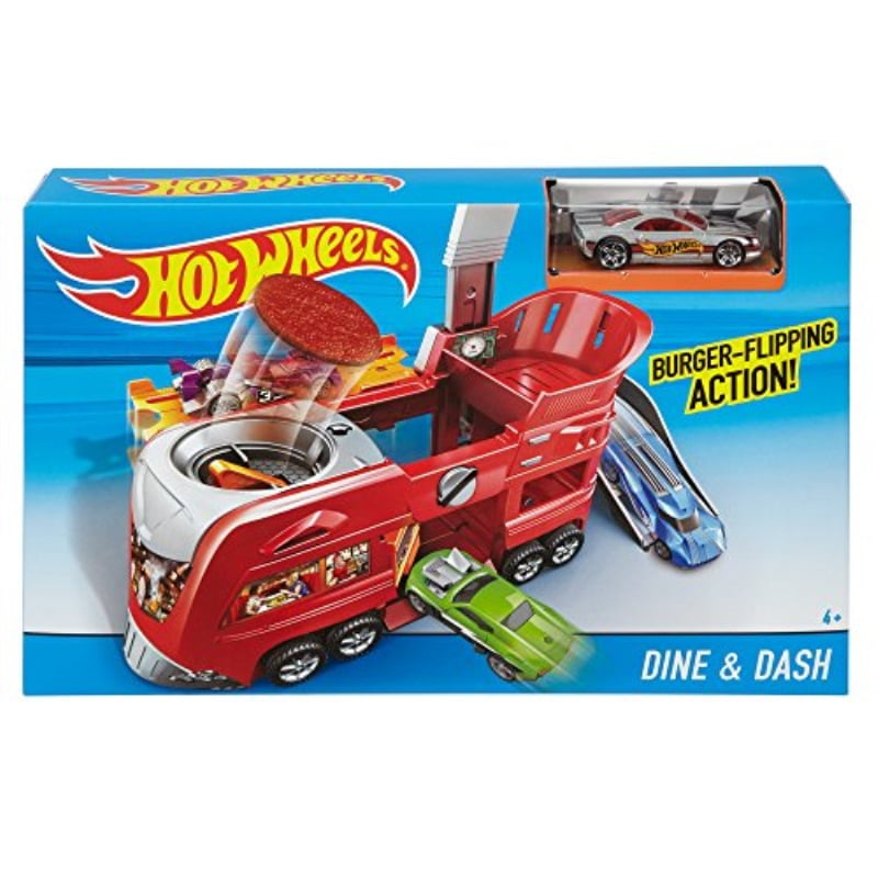 Hot Wheels Dine and Dash Playset - Walmart.com - Walmart.com