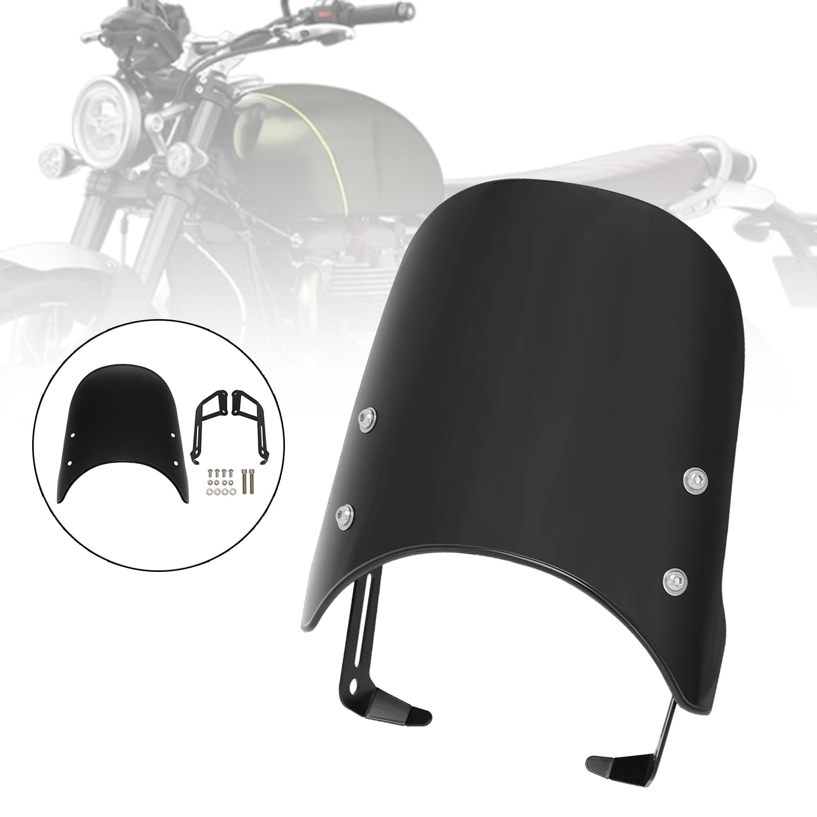 Click here for Motorgenic Windshield Windscreen Fit For Scrambler... prices