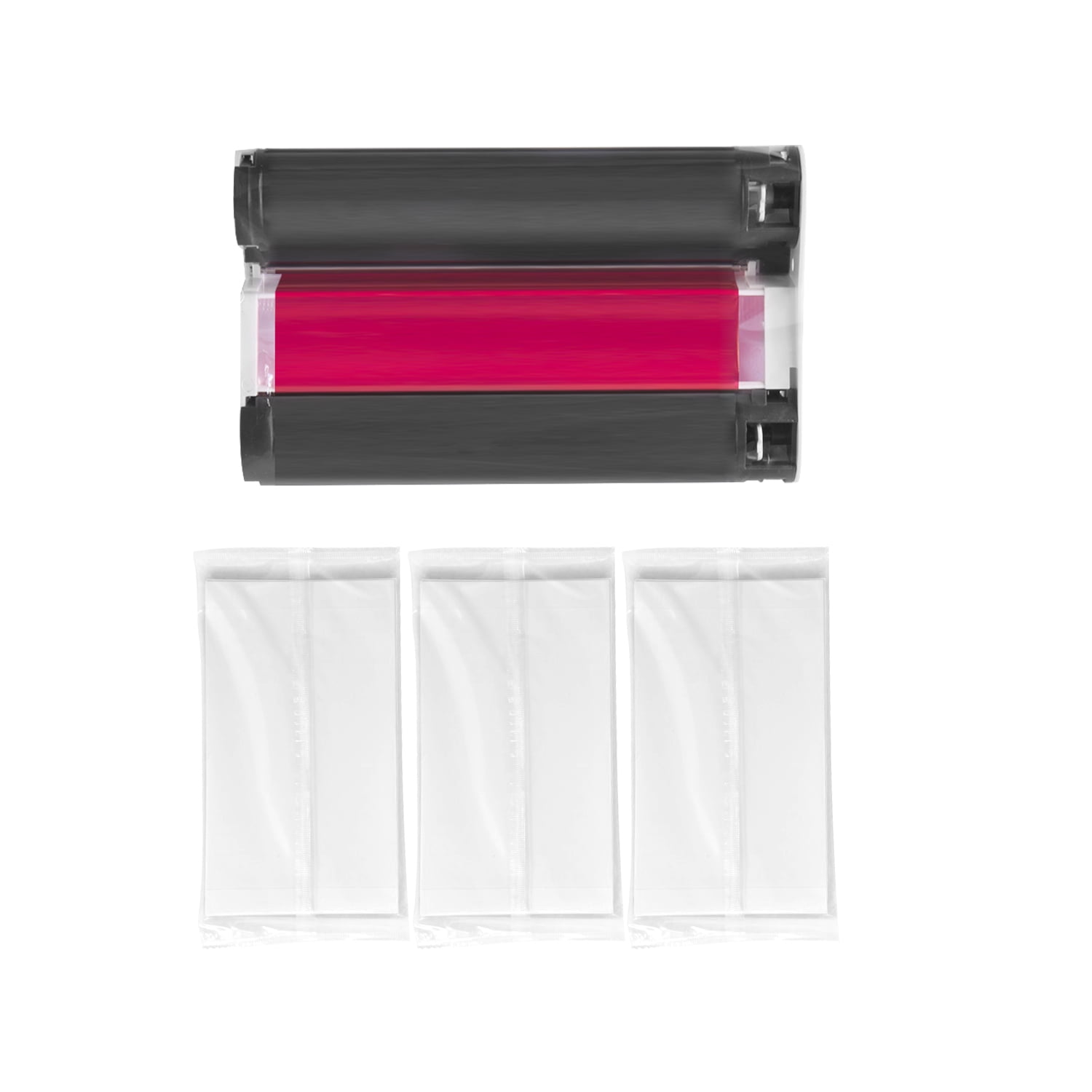 HPRT Photo Printer Supplies Set Color Ink Cartridge & 54 Sheets Photo ...