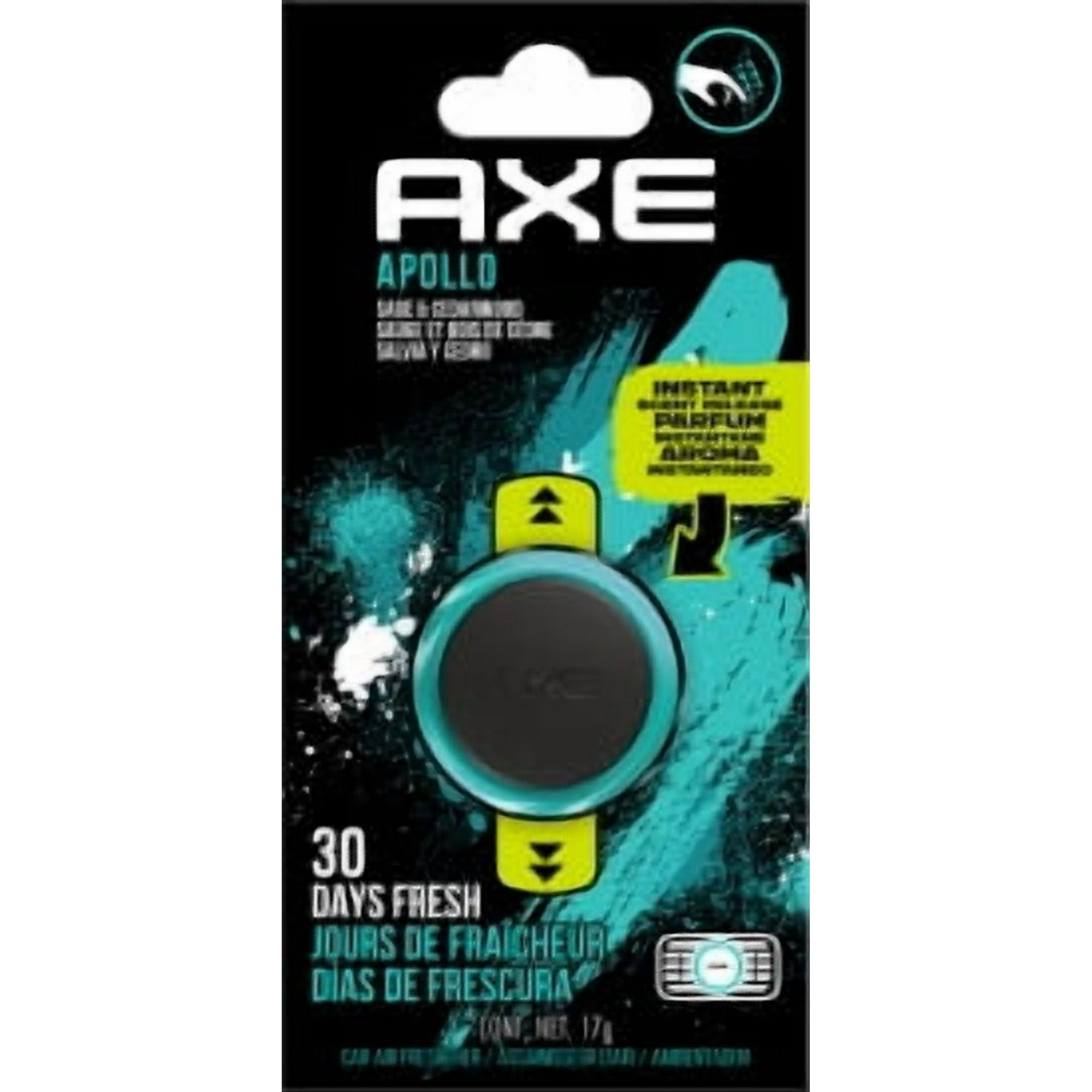 Click here for Axe Mini Vent Clip Car Air Freshener (Apollo Scent... prices