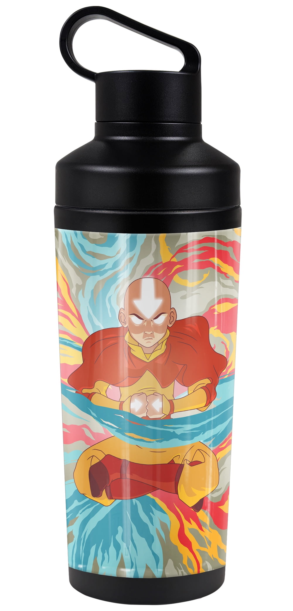 Avatar The Last Airbender Official Avatar Aang 18 oz Insulated Water ...