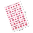 GETAJGHSD Cherry Blossom Flower Sticker Label for Facial Makeup and ...