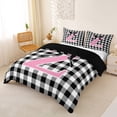 Catabedysis Personalized Letter Gifts Bedding,Black Princess Bowknot ...
