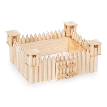 Wood Model Kit: Log Cabin - Walmart.com