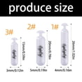 20Pcs Weighted Plastic Sound Rattles Steel Beads Fly Tying Baits Making ...