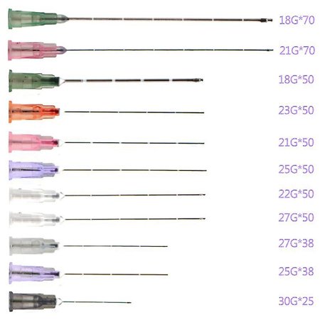 Tib 20pcs/bag High Quality Disposable Hypodermic Fill Needle 19g 23g ...