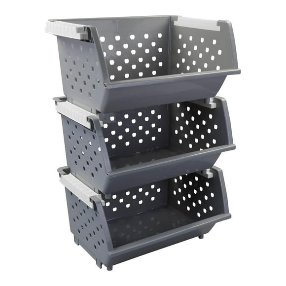 Stacking Bins Open Front