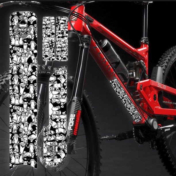 ENLEE Protect Sticker Etiqueta de cadena de bicicleta resistente al ...