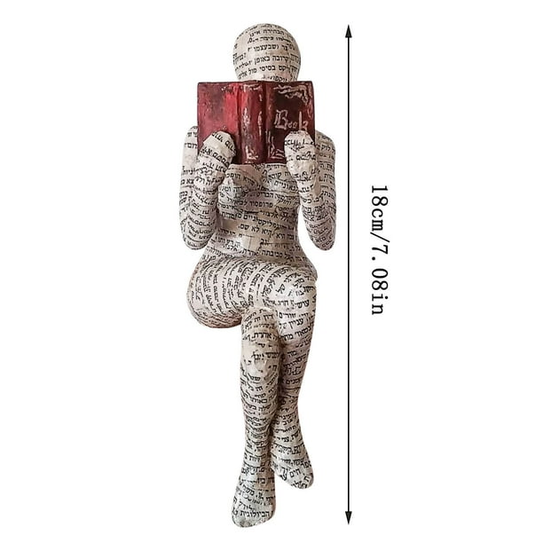 YUEHAO room decor home decor Reading Woman Figurine Pulp Woman Reading ... YUEHAO room decor home decor Reading Woman Figurine Pulp Woman Reading ...