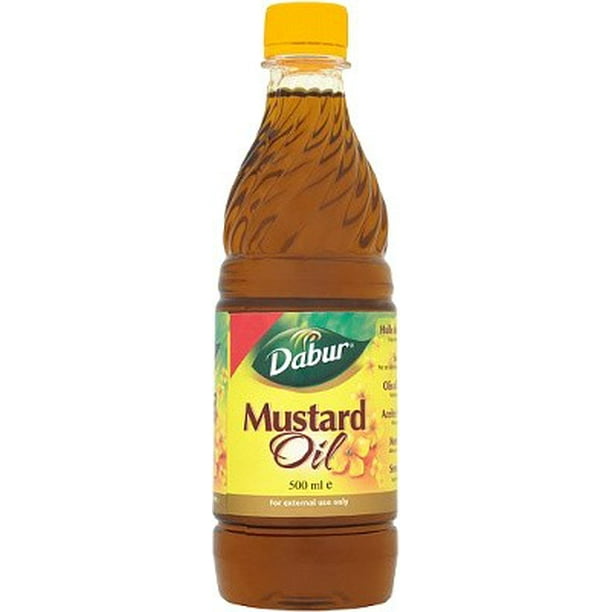 Dabur Mustard Oil - 500 ml - Walmart.com