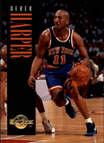 1994-95 SkyBox Premium #111 Derek Harper NBA Basketball Trading Card ...