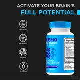 NutraVibe Memo Defender Brain and Memory Pills for Focus Cognitive ...