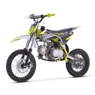 MotoTec X2 110cc 4-Stroke Mini Automatic Gas Dirt Bike for Kids, Green ...