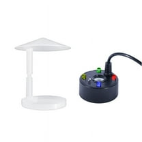 USB 4 LED Ultrasonic Mist Maker with Splash Guard, Indoor Fountain ...