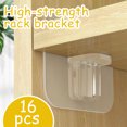 16 Counts Shelf Support Pegs,Strong Partition Pin for Kitchen Cabinet ...