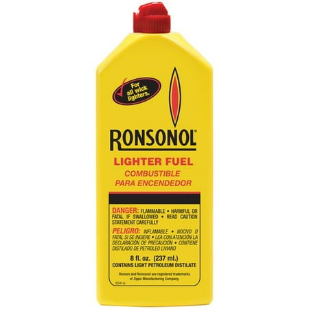 Ronson Ronsonol Lighter Fuel, 8 fl oz - Walmart.com