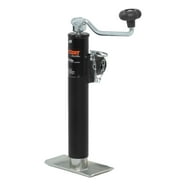 CURT 28321 Weld-On Pipe-Mount Swivel Trailer Jack, 2,000 lbs. 10 Inches ...