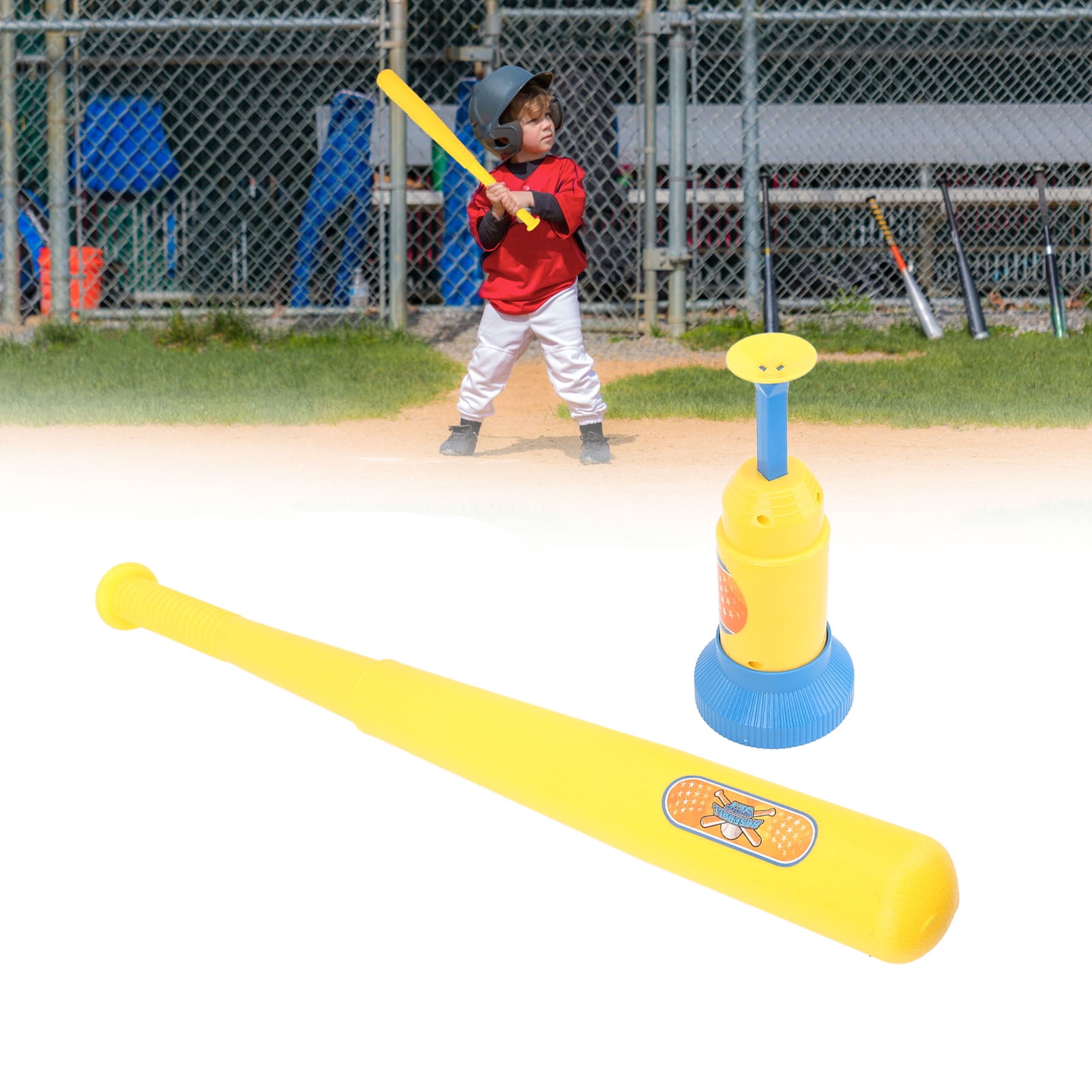 Click here for Ccdes Kids Teeball Toy Set  3 Balls Baseball Bat P... prices