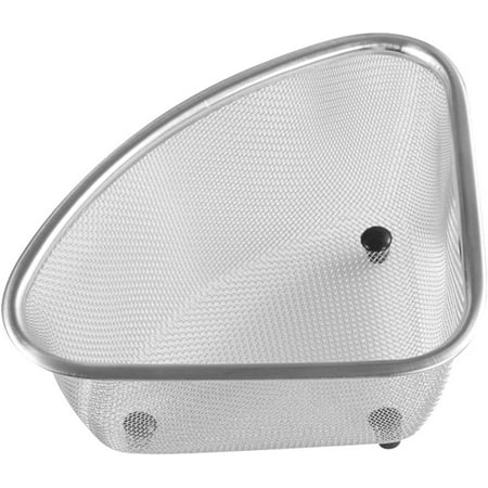 SHARKDOOK Triangle Sink Rack, Triangular Drainage Shelf Sink Drain ...