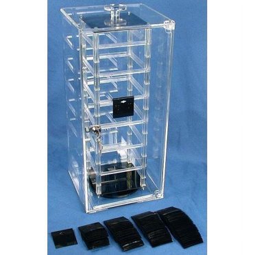 Revolving Earring Card Display Stand Jewelry - 17" Tall - Walmart.com