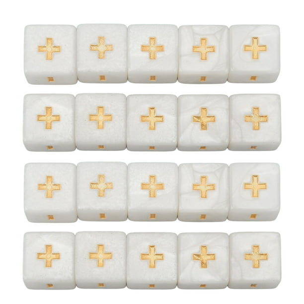 Plus Minus Dice Set,20pcs Math Plus Minus Math Teaching Sign Dices Math ...