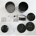 EasyGo Products Big Bad Barrel BBQ Smoker Grill, 5-in-1 Smoker, Grill ...