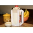 Carton Caddy XL Half Gallon Milk Carton Holder with Handle Reusable ...