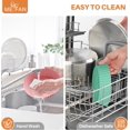 Air Fryer Silicone Liners for 4 to 7 QT [2 Pack] Reusable Air Fryer ...
