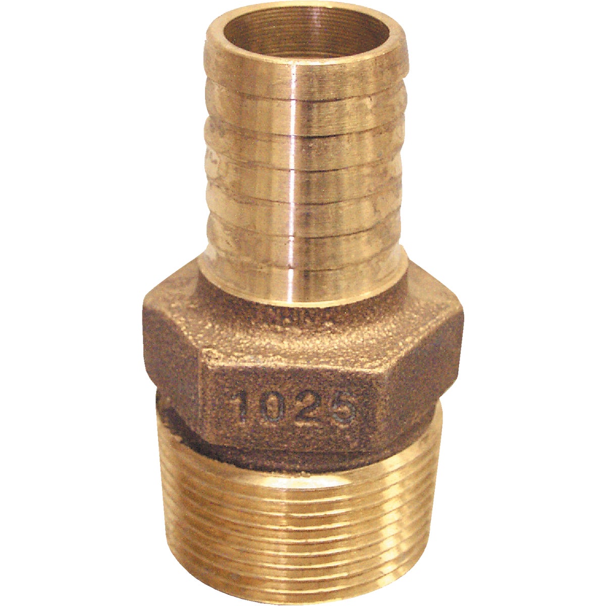 Merrill 1 In MIP X 1 1 4 In Insert Red Brass Hose Barb Reducing Merrill 1 In MIP X 1 1 4 In Insert Red Brass Hose Barb Reducing